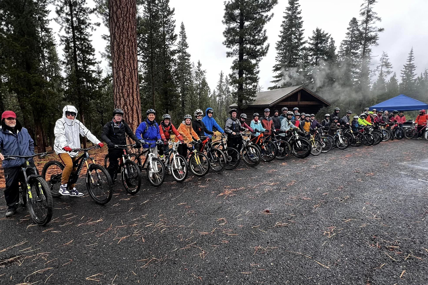 Pathfinders Enjoy Autumn Mountain Biking Trip